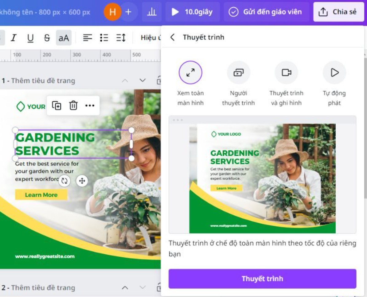 A beginner's guide to creating impressive Canva presentations from A to Z.